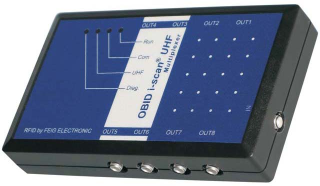 ISC.ANT.UMUX - Antenna Multiplexer RFID UHF 8 canali